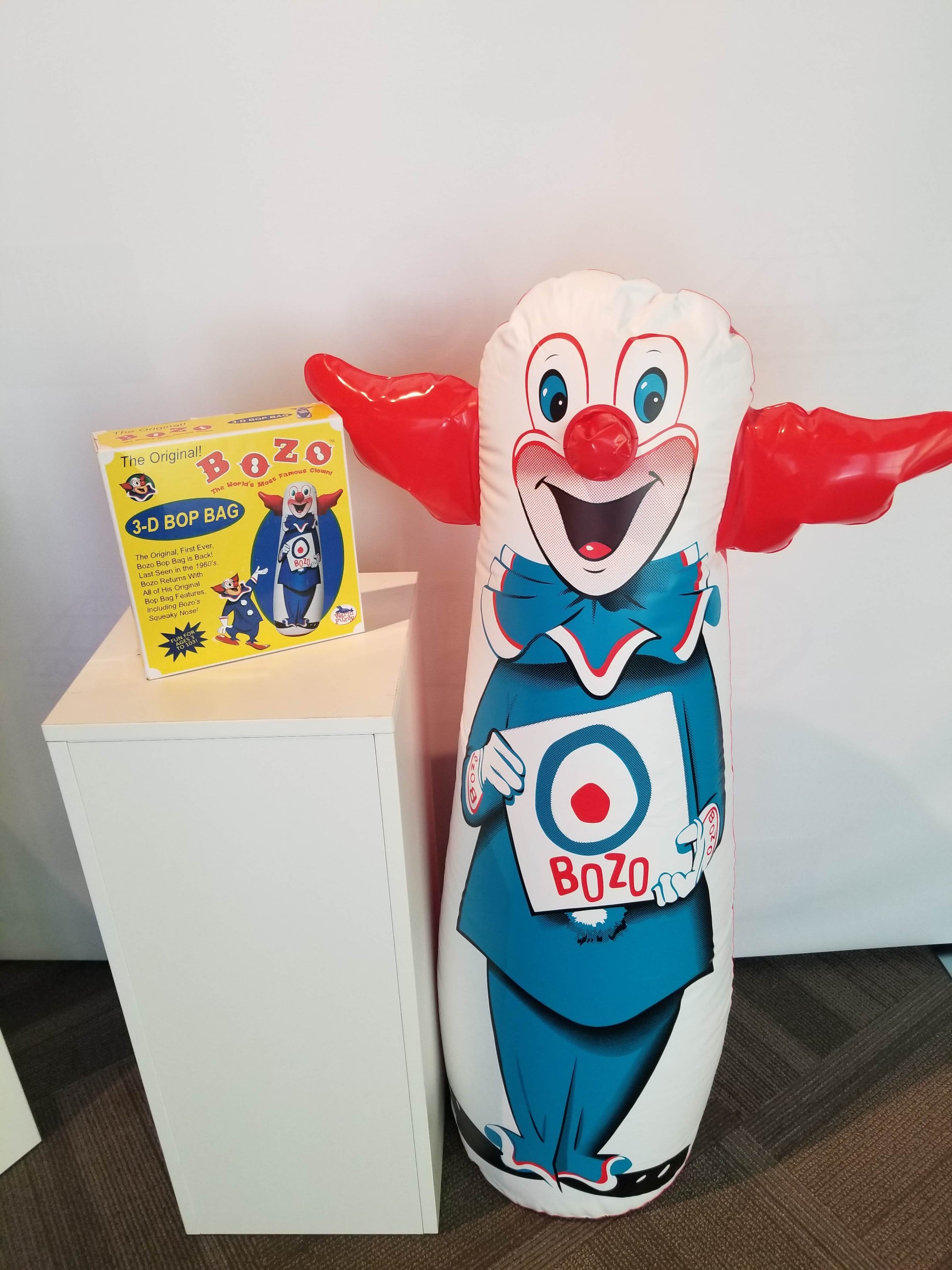 Bozo The Clown Punching Bag